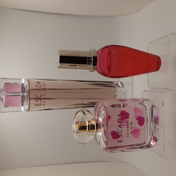 Escada | Other | Escada Perfume Bundle Sentiment Celebrate Now Flor Del ...